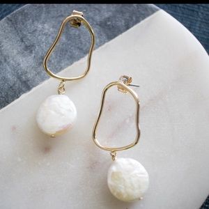 Bare Moon The Label | Jewelry | Bare Moon Kora Beach Pearl Earrings ...